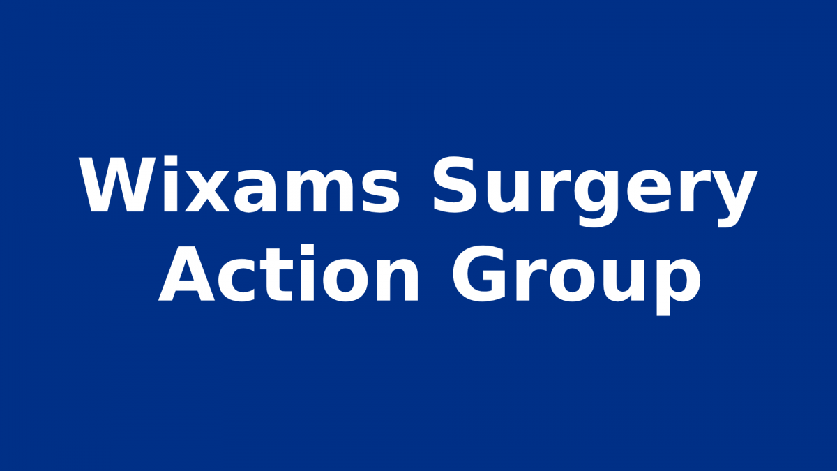 Wixams Surgery Action Group Meeting – www.wixams.org